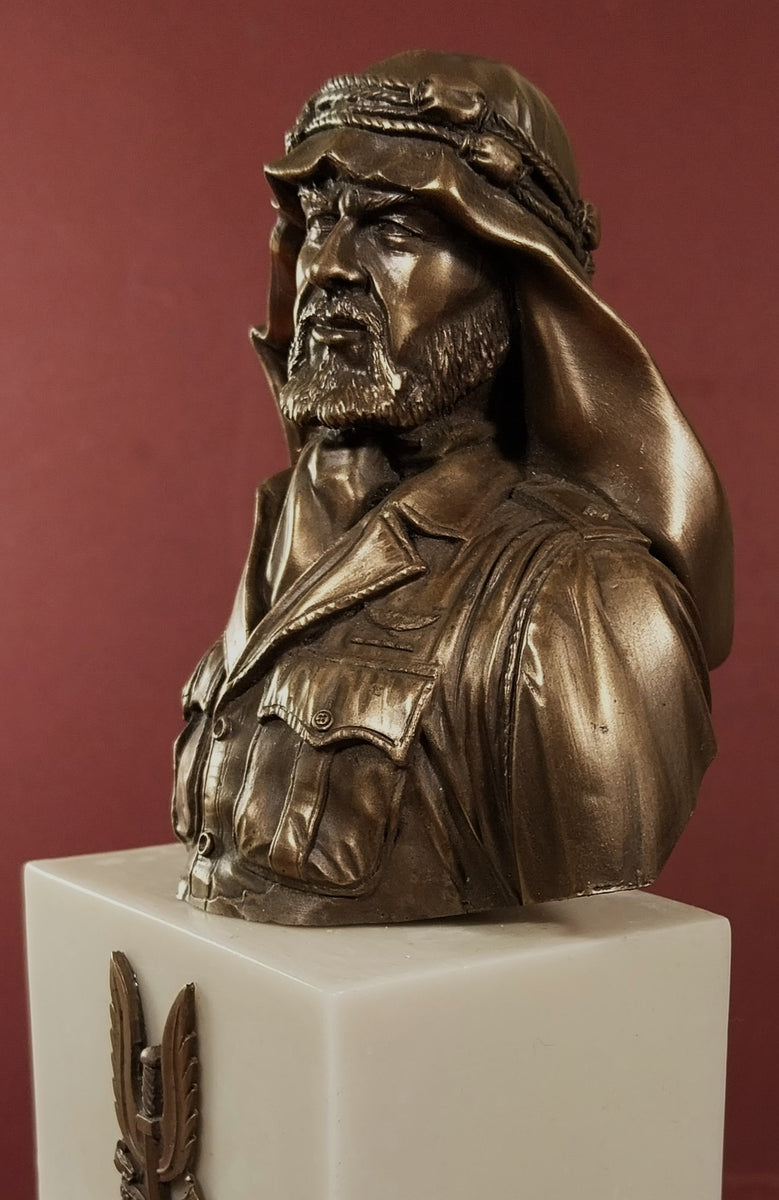 BSAS03 SAS Lieutenant Edward Macdonald Cold Cast Bronze Bust – mgcastings