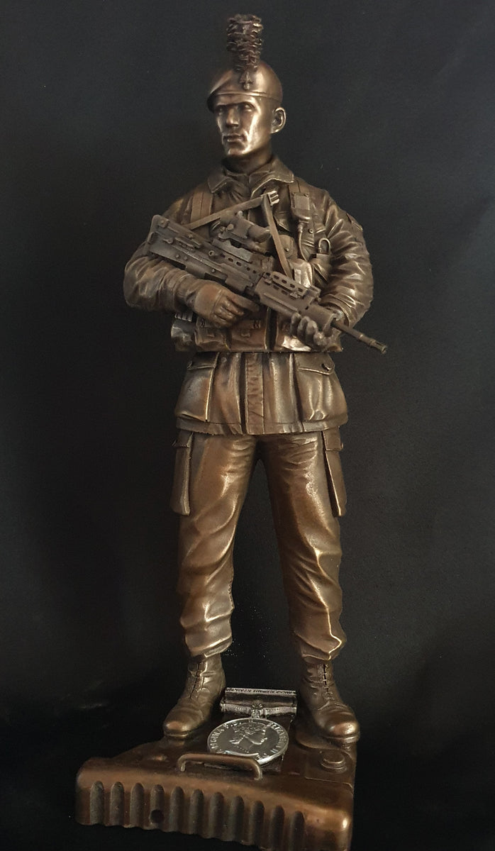 NI 02 Op Banner SA80 version. All Regimental headdress available. Choo ...